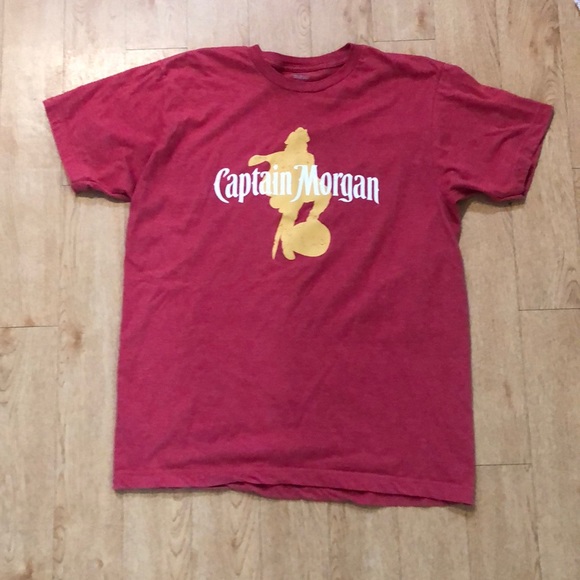 Captain Morgan | Shirts | Captain Morgan Rum Mens Short Sleeve Graphic ...